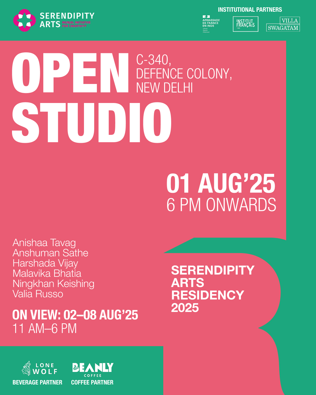 Serendipity Arts Residency 2025 - Serendipity Arts